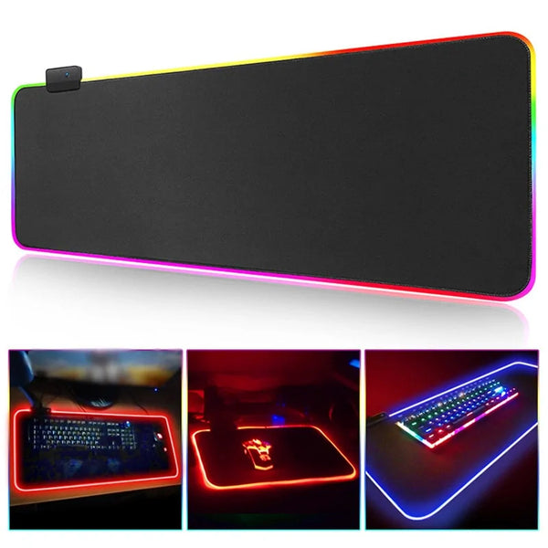 RGB Backlit Gaming Mouse Pad – l-lumina